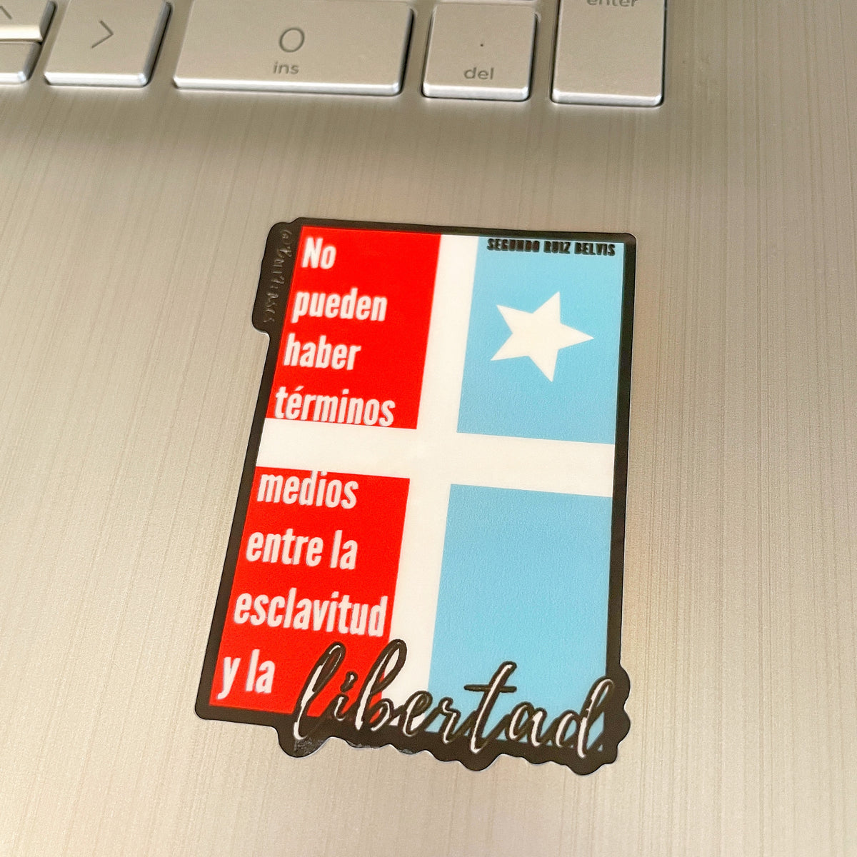 Grito De Lares 2021, Segundo Ruiz Belvis (Premium Sticker) – BoriFrases