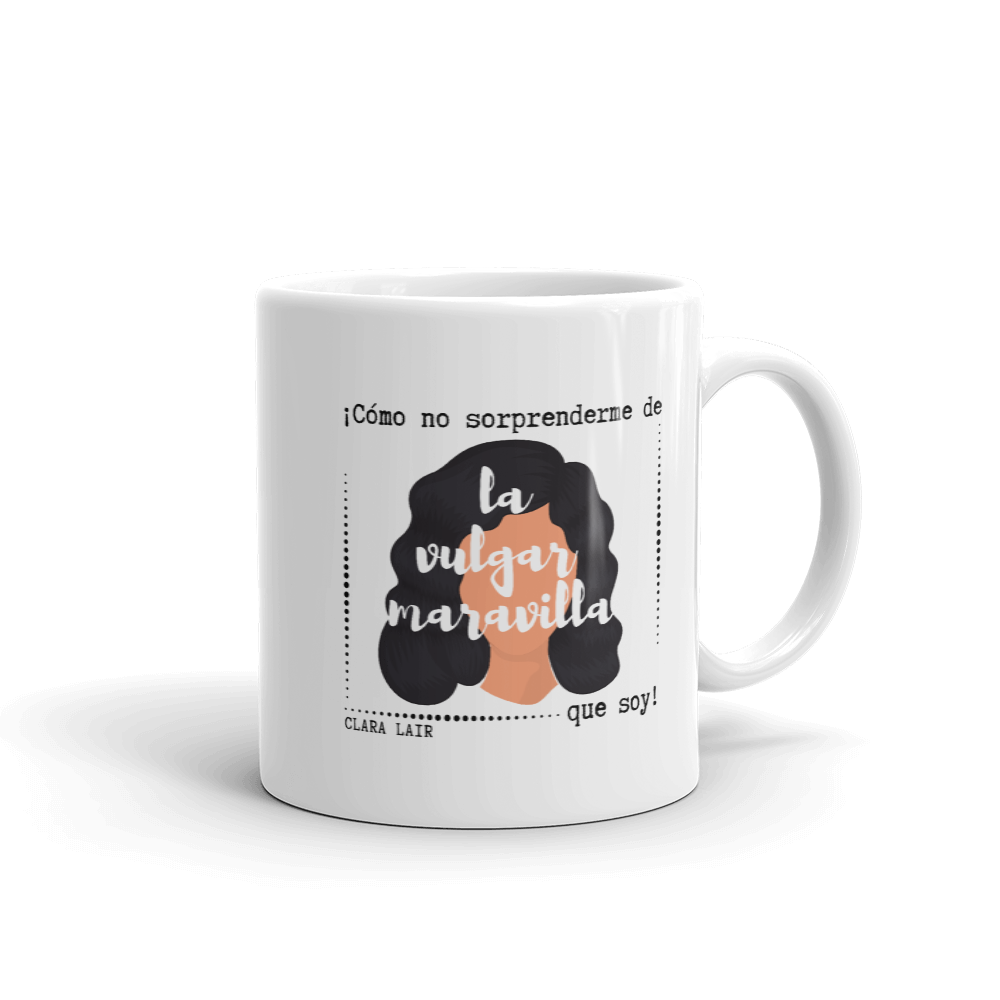 Clara Lair, Vulgar Maravilla (Taza regular) – BoriFrases